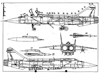 URSS_FOREVER: MIKOYAN GUREVICH MIG 31 CODIGO O.T.A.N. FOXHOUND